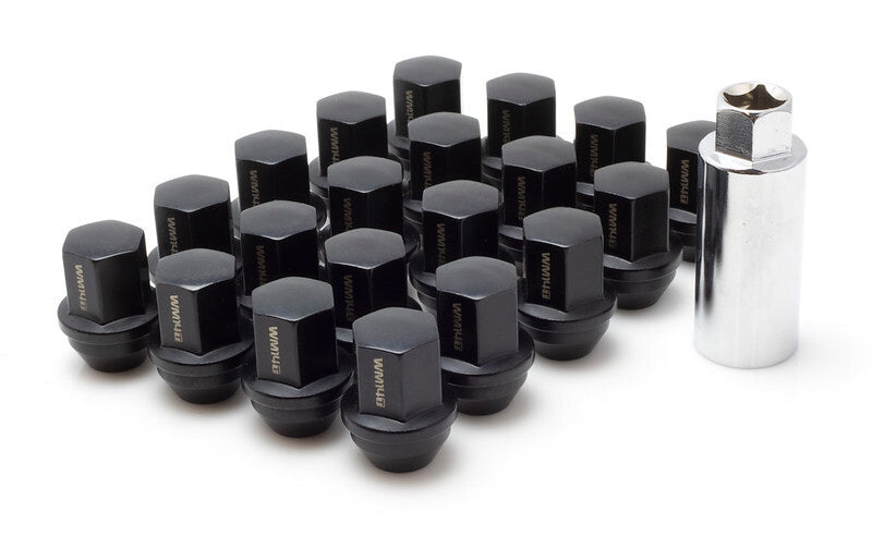 Wheel Mate WM14T Closed End Lug Nuts - QTY 20/Black – BTRcarcustoms