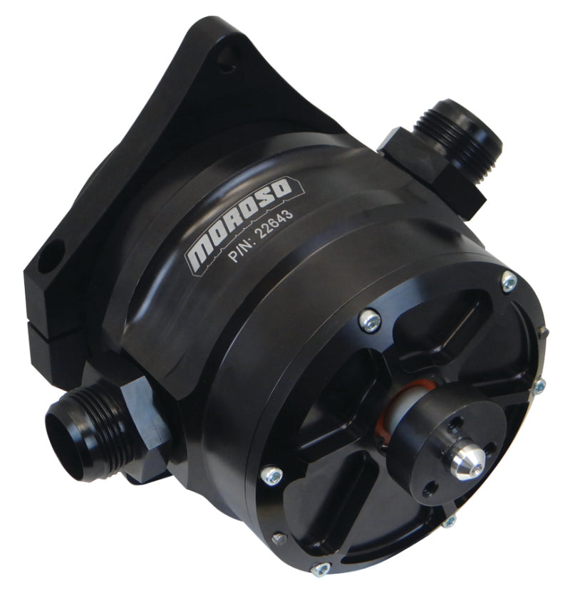 Moroso Super Duty Pro Mod 4 Vane Vacuum Pump w/Adjustable Mounting Bra ...