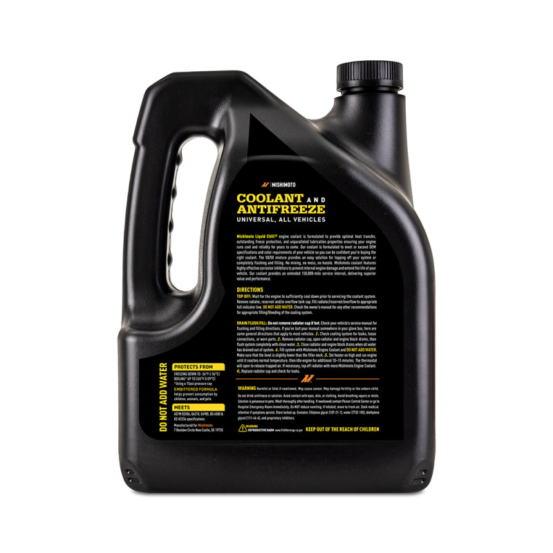 Liquid Chill EG Coolant, Universal, Yellow – BTRcarcustoms