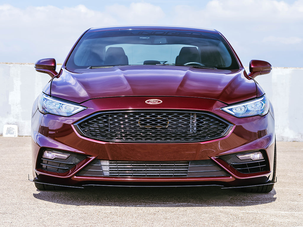 Rally Innovations 2017-2019 Ford Fusion Sport 3-Piece Front Splitter ...
