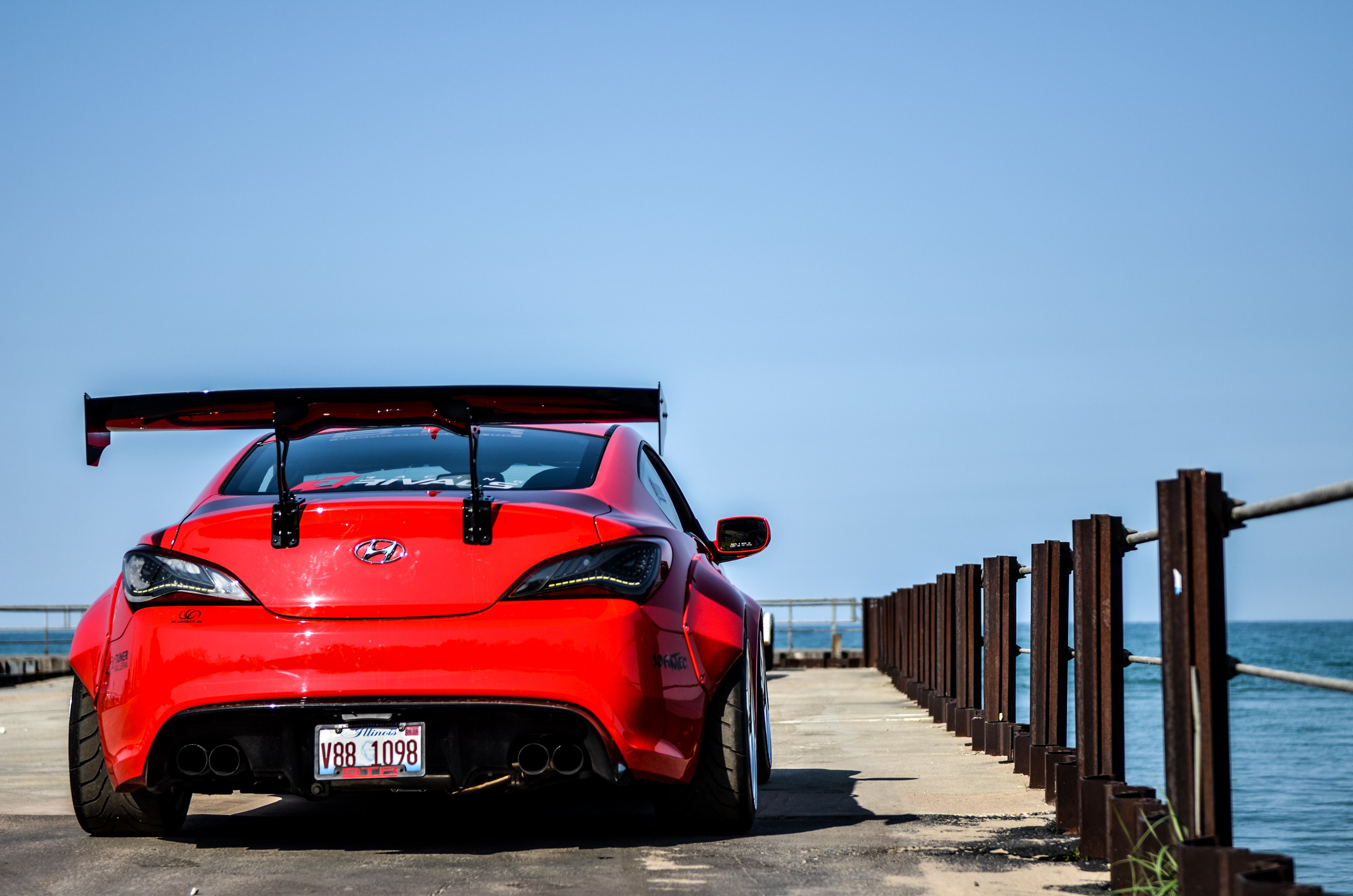 Remake 2013-14 Hyundai Genesis Coupe Wide Body Kit (Front Lip Only ...