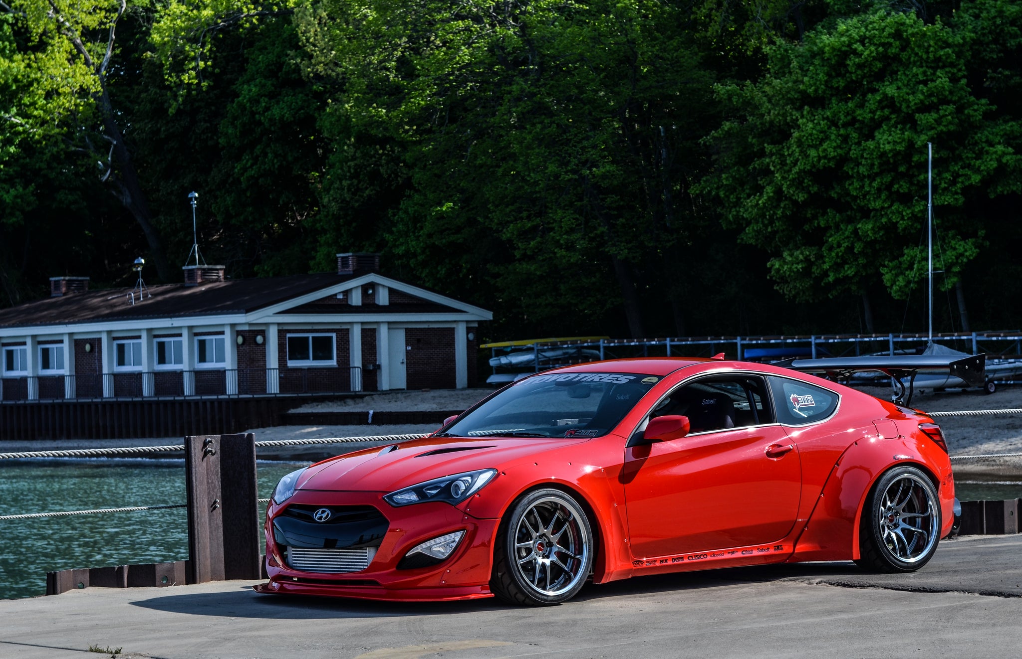 Remake 2013-14 Hyundai Genesis Coupe Wide Body Kit – BTRcarcustoms