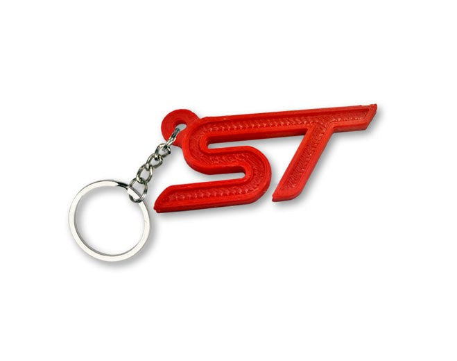 "ST" 3D Printed Keychain | Velossa Tech Design – BTRcarcustoms