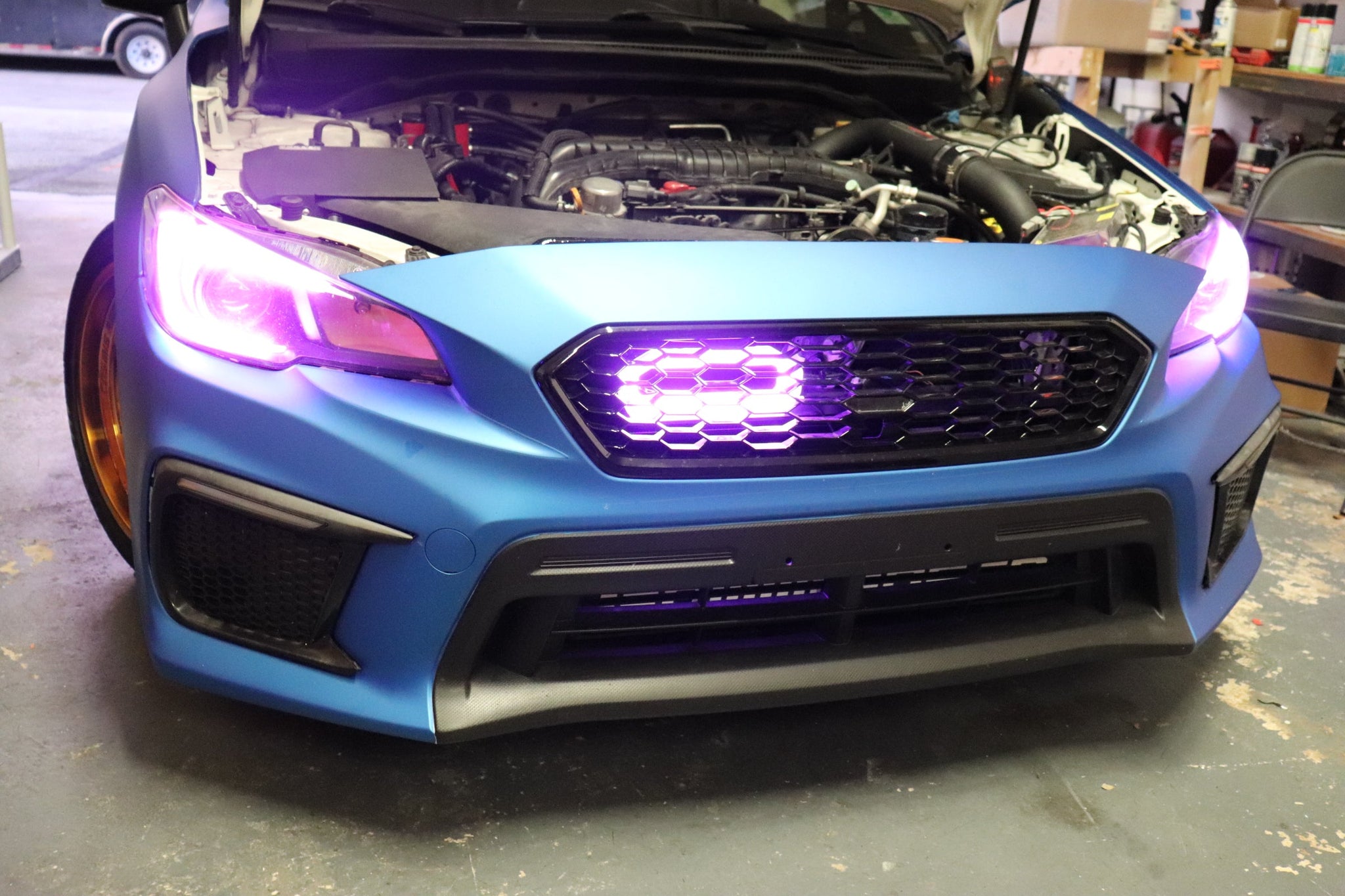 2015-2021 Subaru WRX and STI BIG MOUTH "LIT KIT" Ram Air Intake Snorkel ...