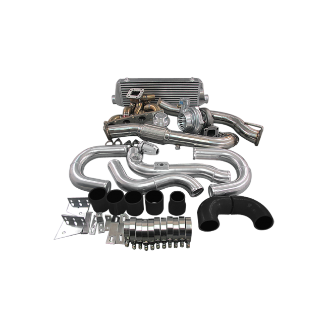 CX Racing Top Mount Turbo Kit w/ Intercooler for 10-14 Hyundai Genesis ...