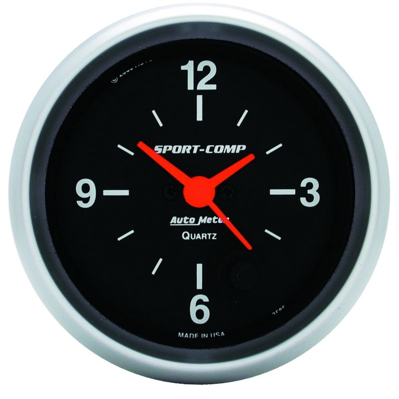 Autometer 2-5/8in 12 Hour Analog Clock Gauge – BTRcarcustoms