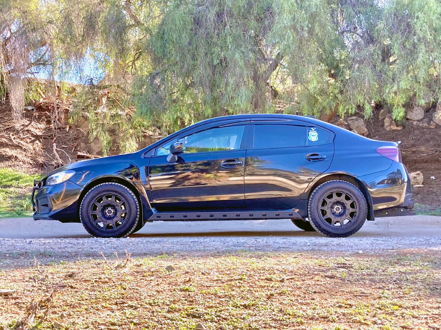 Rally Innovations 2015-2021 Subaru WRX STI Rocker Panel Guards [SU-VAA ...